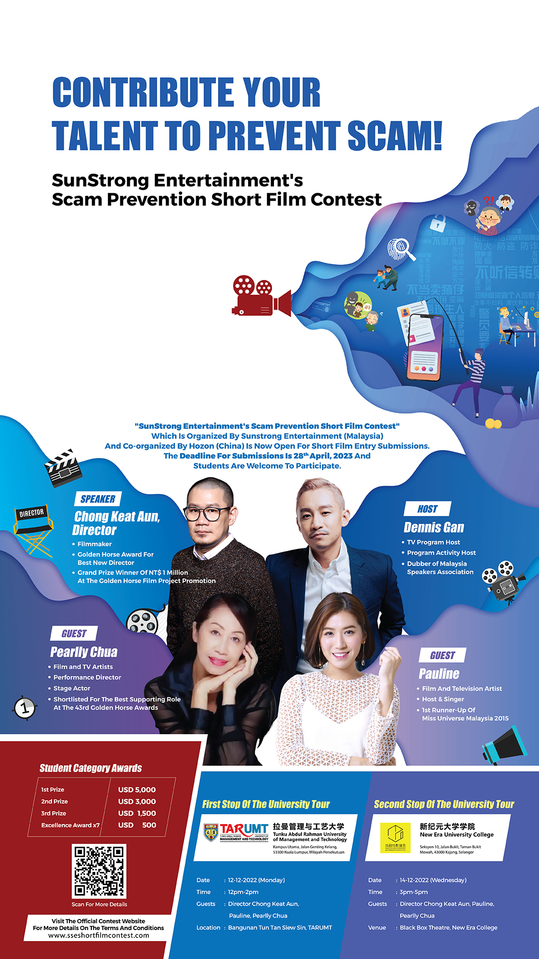 SunStrong Entertainment Scam Prevention Short Film Contest